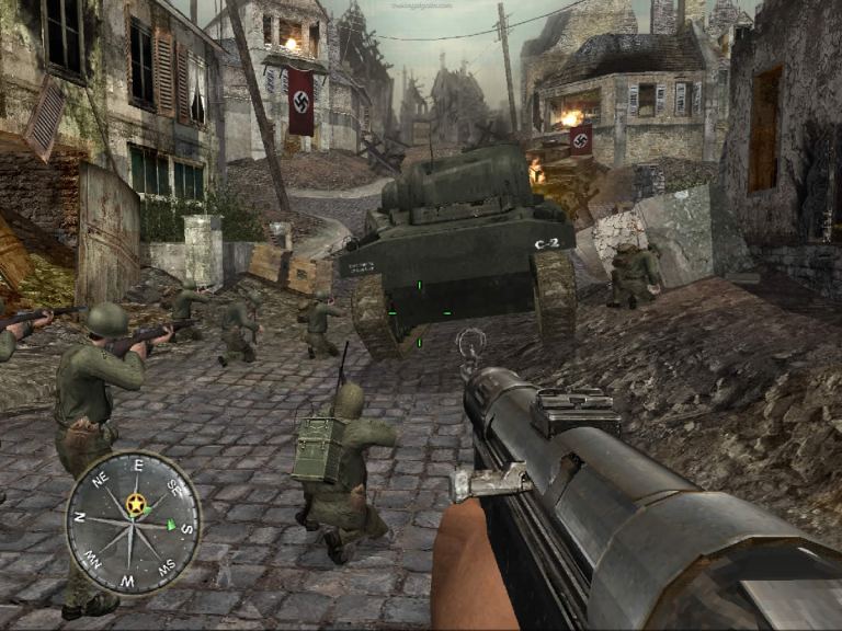 Call of Duty 3 PS2 45 | The King of Grabs